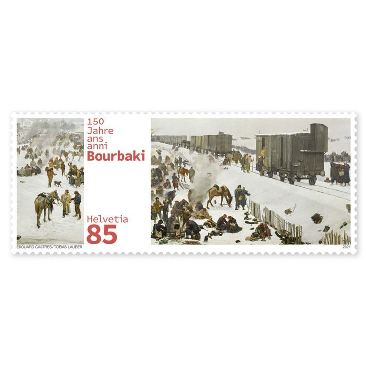 150 Jahre Internierung Bourbaki-Armee (Neu und originalverpackt) in Galgenen für CHF 1.5 – mit ...