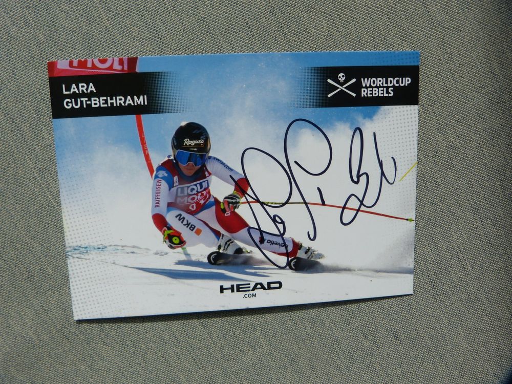 Autogrammkarte Lara Gut Behrami | Kaufen auf Ricardo