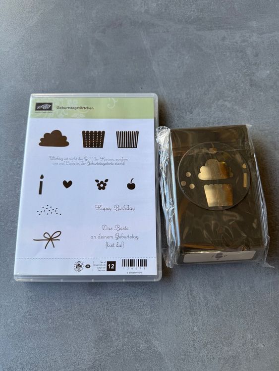 Stampin up Stempel+Stanzer Geburtstagstörtchen (Neu und originalverpackt) in Gündlischwand für ...