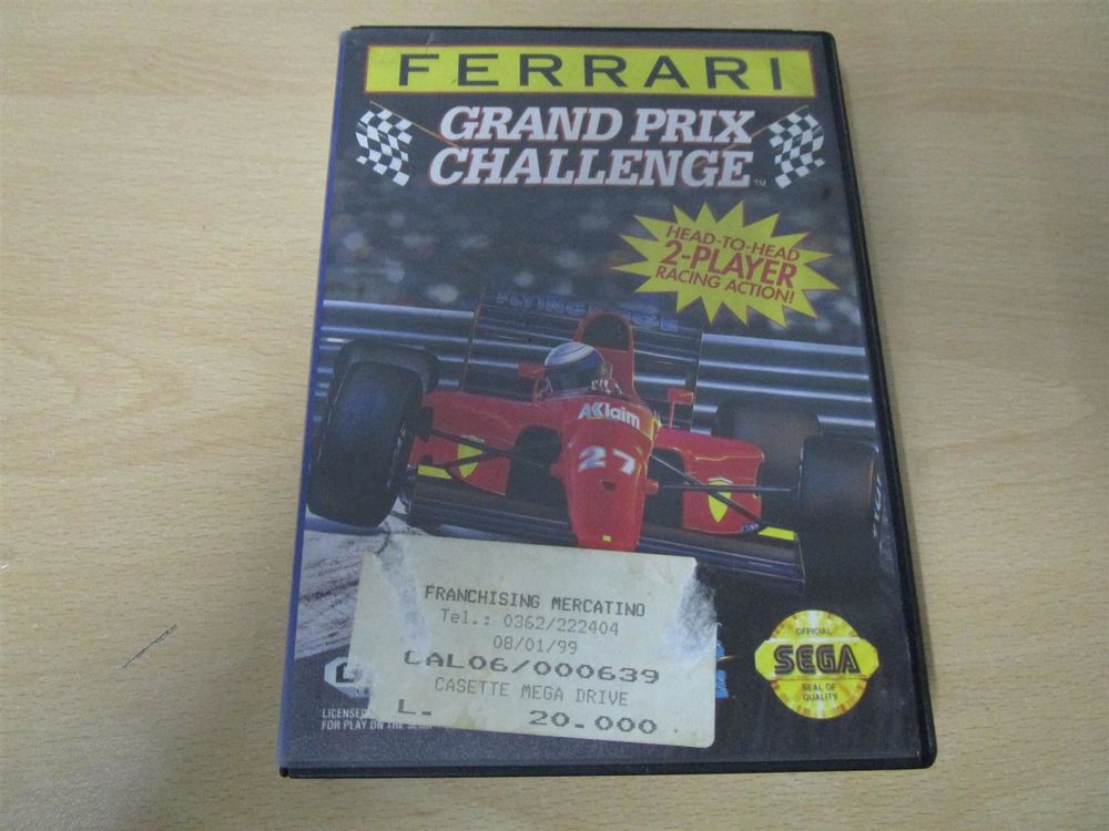 Ferrari Grand Prix Challenge Mega Drive | Kaufen auf Ricardo