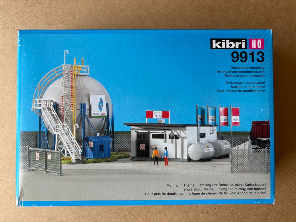 Kibri 9913 Bausätze Gasbehälter | Kaufen auf Ricardo