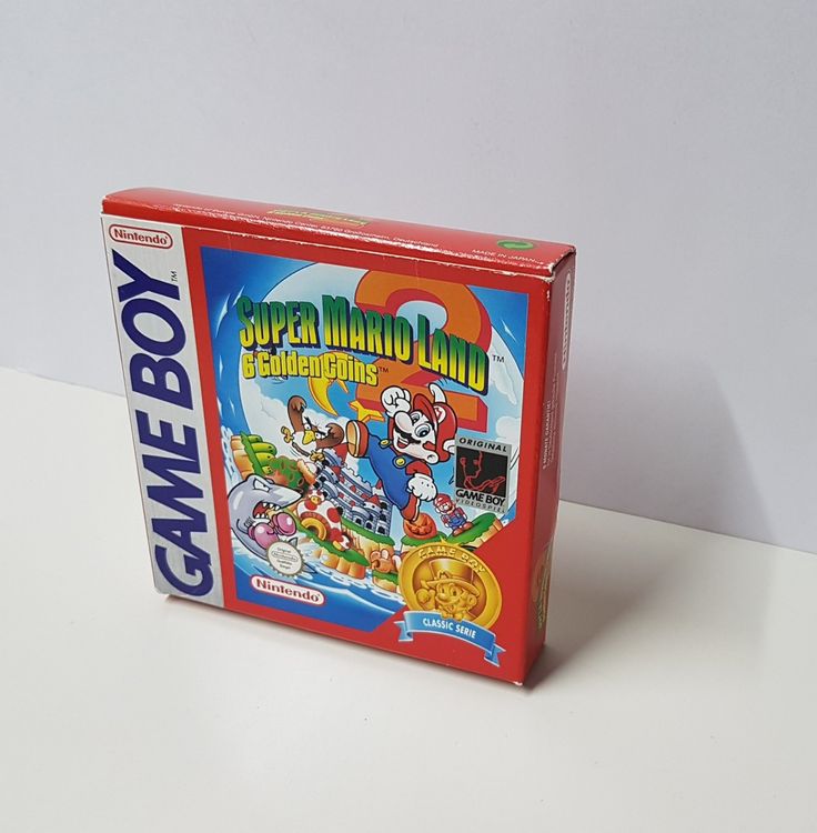 Super Mario Land 2 6 Golden Coins Game Boy / Rarität (Gebraucht) in ...