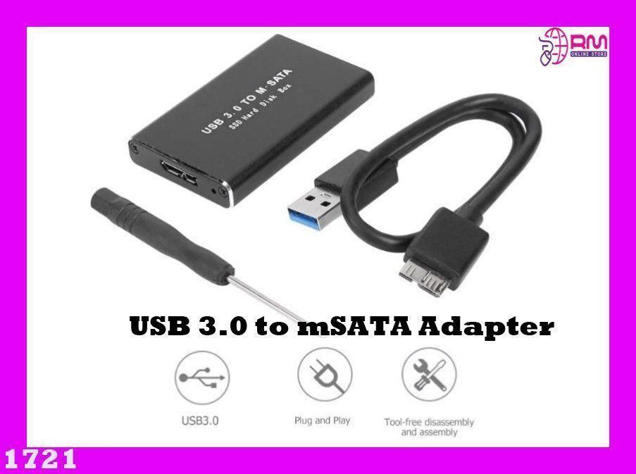 USB3.0 zu mSATA Adapter Festplatte (Neu und originalverpackt) in ...