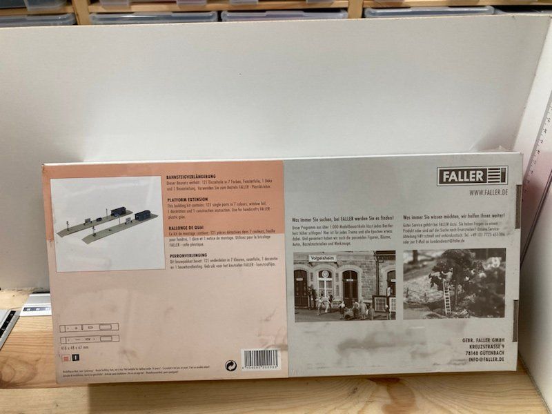 Faller H0 120203 Bahnsteigverlängerung (Neu und originalverpackt) in ...