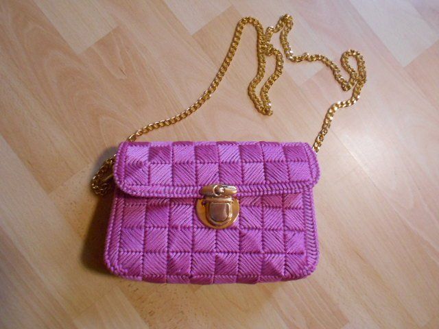 HANDARBEIT - Handtasche rose - gefüttert HANDARBEIT (Neu (gemäss ...