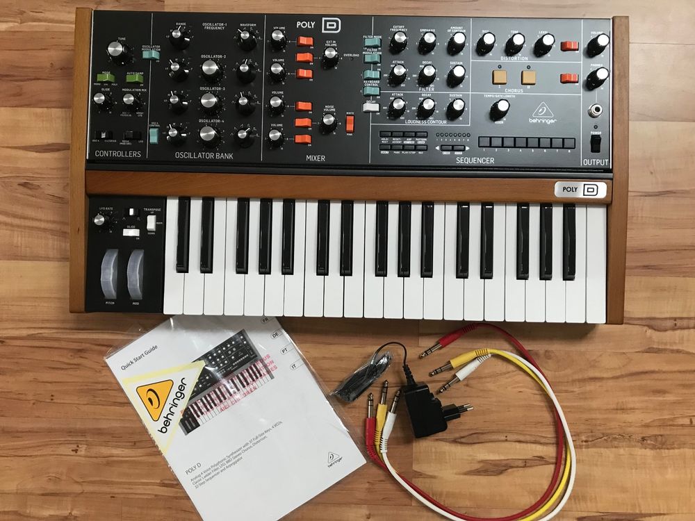 Behringer Poly D - Minimoog style synth -excellent condition (Gebraucht ...