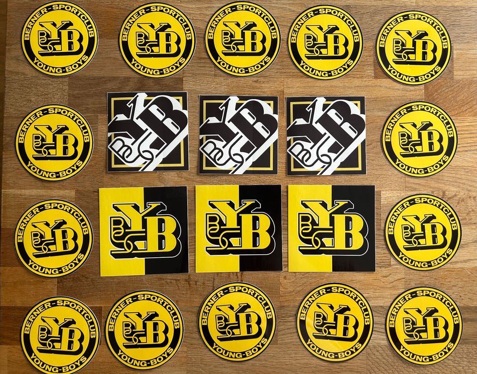 YB Stickerset 2 (Neu (gemäss Beschreibung)) in Stettlen für CHF 7 – mit ...
