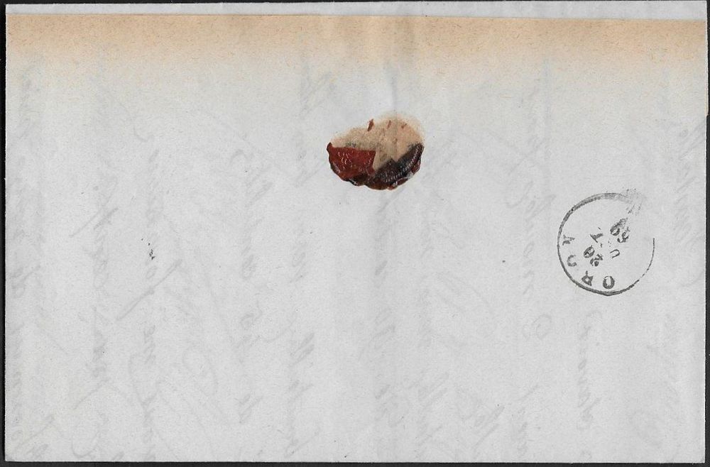 1869 Brief Nr. 38 Stempel FRIBOURG B.S. interessant ab 1.- (Gebraucht ...