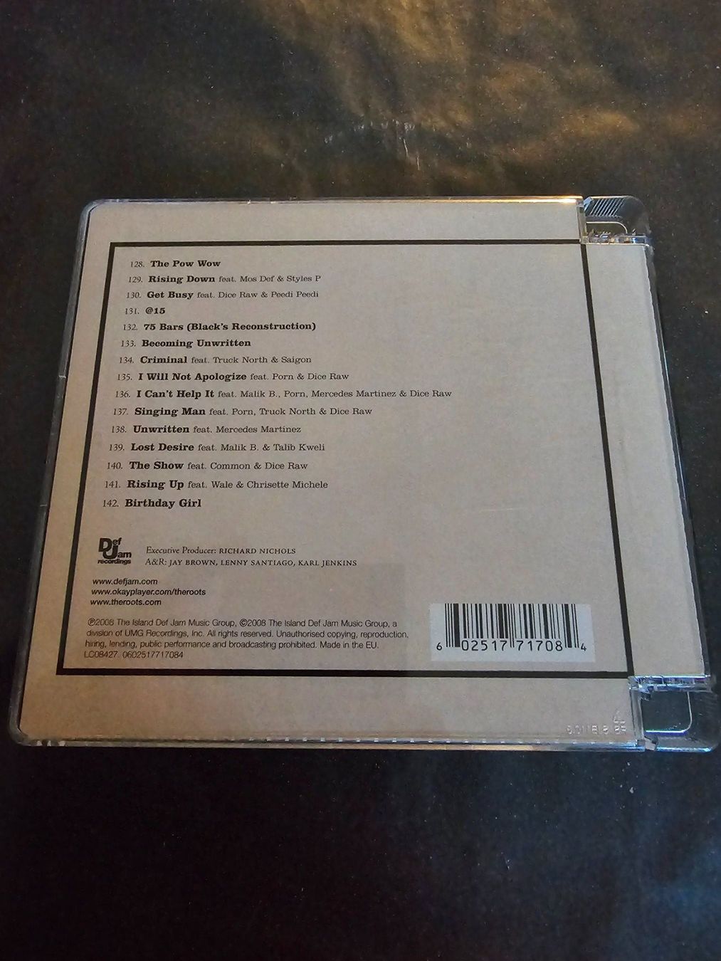 CD - The Roots – Rising Down (2008) (Gebraucht) in Biberist für CHF 3 ...