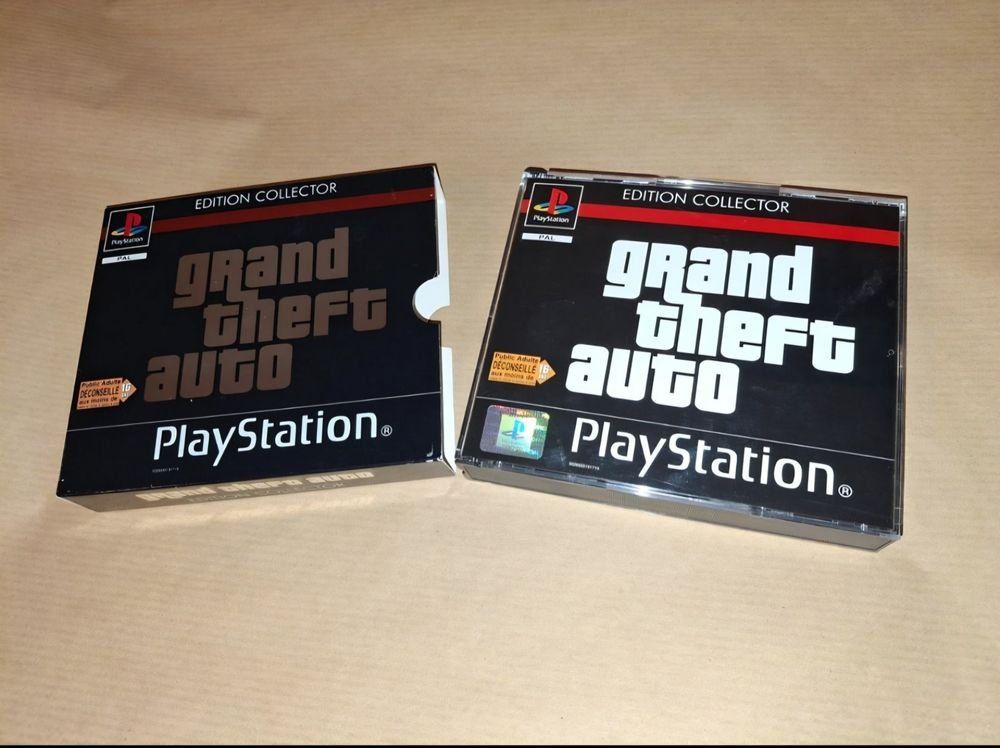 GTA Grand Theft Auto Edition Collector français complet PS1 (D'occasion ...
