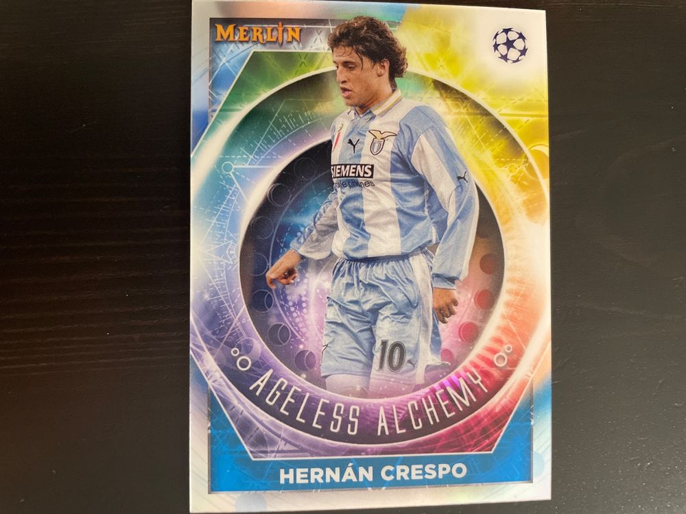 Hernán Crespo Topps Sammelkarte Ageless Alchemy (Gebraucht) in Basel ...