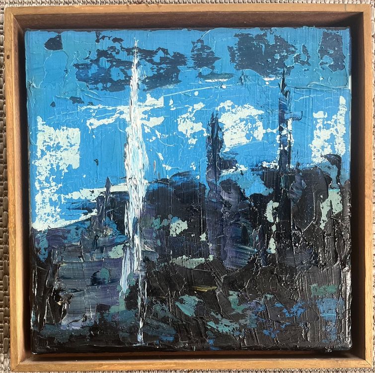 Maria Herrmann-Kaufmann (1921) Mischtechnik- Gemälde (Gebraucht) in Root für CHF 5 – mit ...