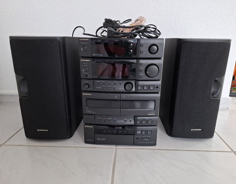 Stereoanlage Pioneer XR-P640M mit Lautsprechersystem S-P640 (Gebraucht) in Stadel b. Niederglatt ...