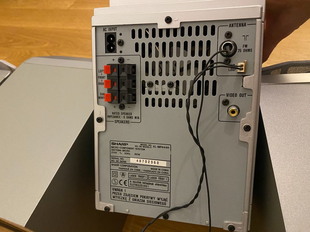 Sharp XL-MP 444 H Stereoanlage (Gebraucht) in Uetikon am See für CHF 17 ...