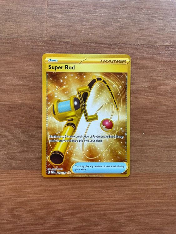 Pokémon Karte Super Rod Super Angel Gold englisch (Gebraucht) in für ...