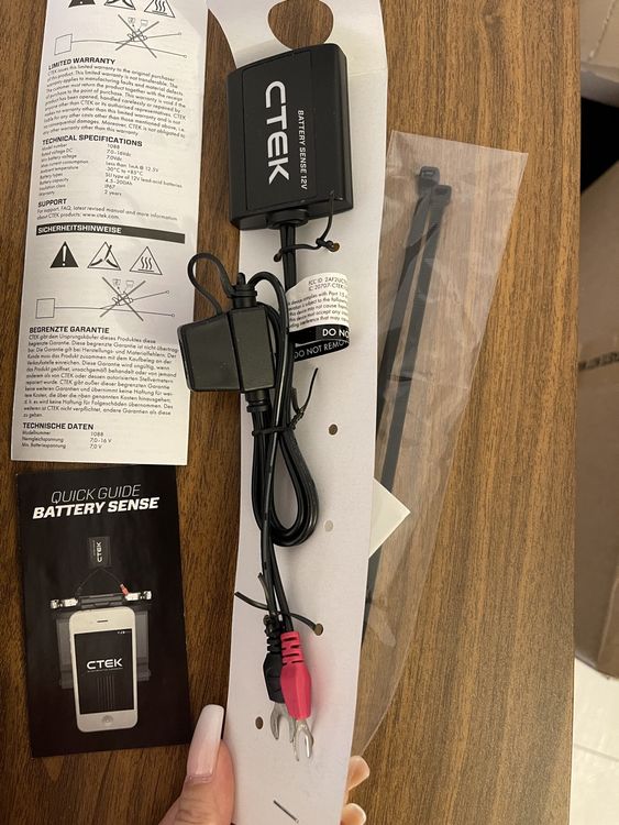 CTEK CTX Battery Sense Bluetooth Batteriemonitor (Neu und ...