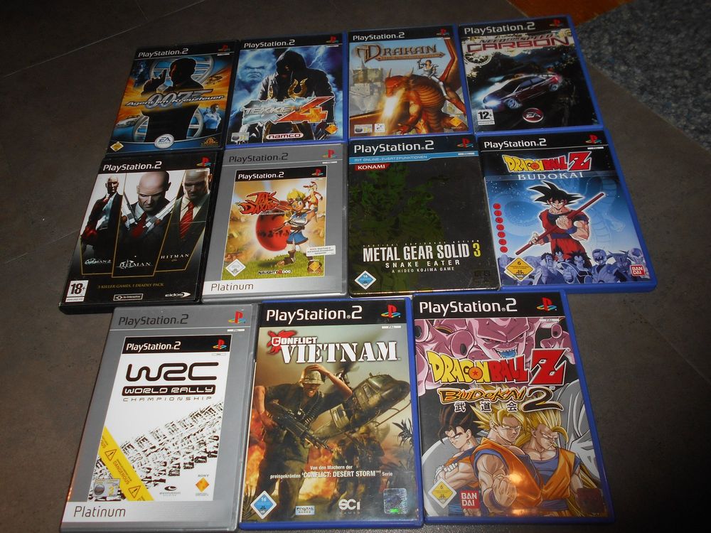 PS2 Game Sammlung 13 Spiele ab 1CHF | Kaufen auf Ricardo