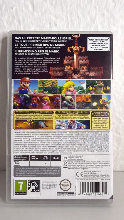 Super Mario RPG - Nintendo Switch Game - Excellent Condition (Gebraucht ...