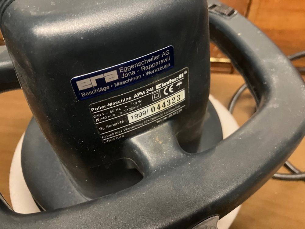 Poliermaschine Einhell APM 241 | Kaufen auf Ricardo