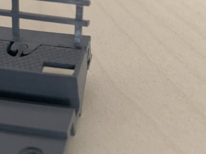 Märklin H0 Brücke nur für M Gleis gebogen R 437.4 mm (Gebraucht) in ...