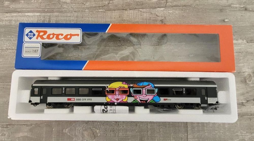 Roco 44889 SBB Ew IV Familienwagen H0 exact 1:87 DC, neu (Neu (gemäss ...