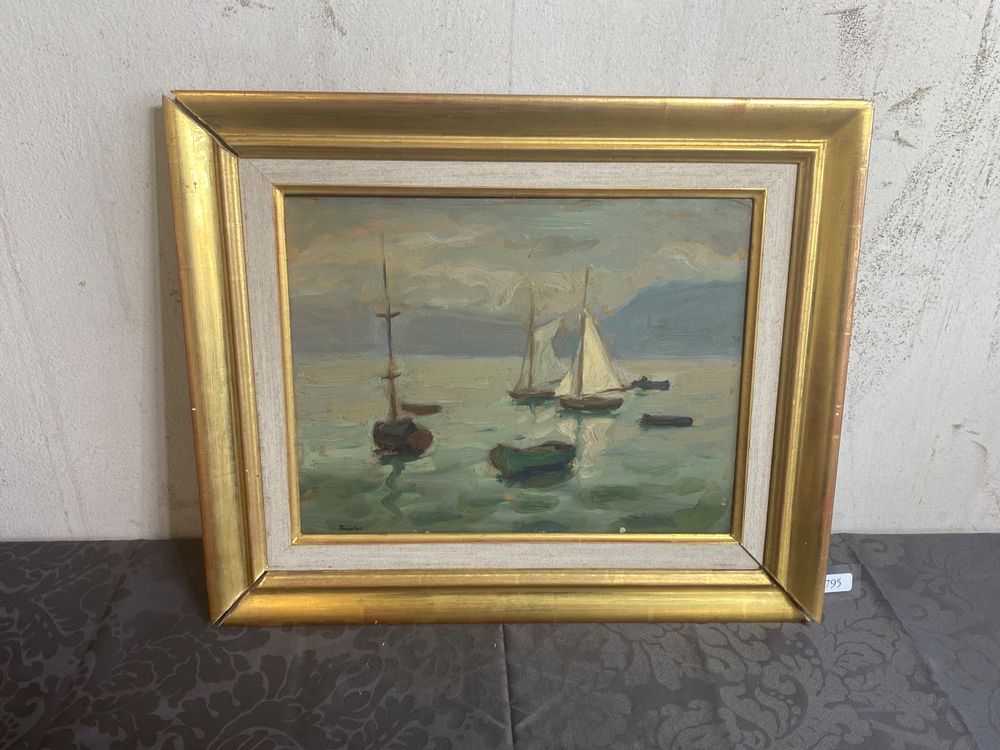 Jacques F. FUCHS (1922-1980) Tableaux sur panneaux signée (Gebraucht ...