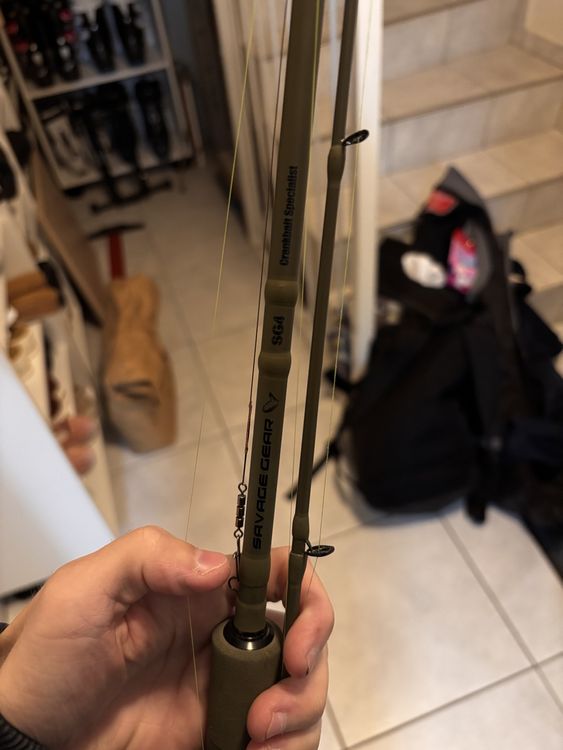 Baitcaster Rolle + Savage Gear Casting Rute (Neu (gemäss Beschreibung ...