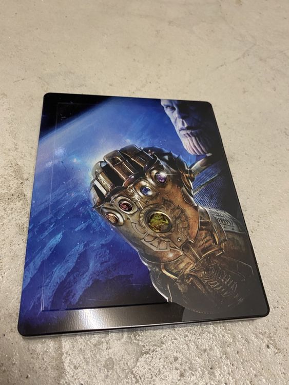 AVENGERS: INFINITY WAE - Offizielles „Steel Book“ (Blu-Ray) (Neu ...