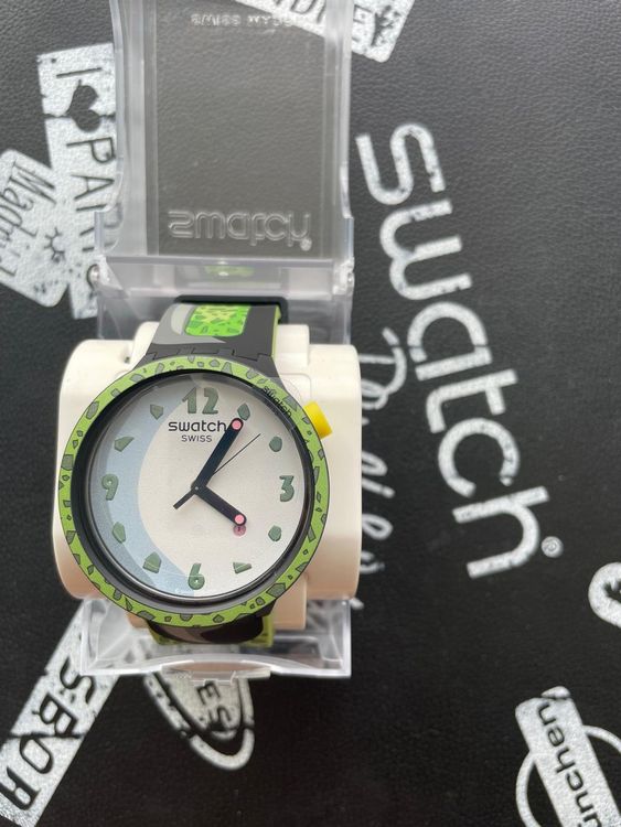 Swatch Uhr Big Bold CELL X SWATCH SB01Z401 (Neu und originalverpackt ...