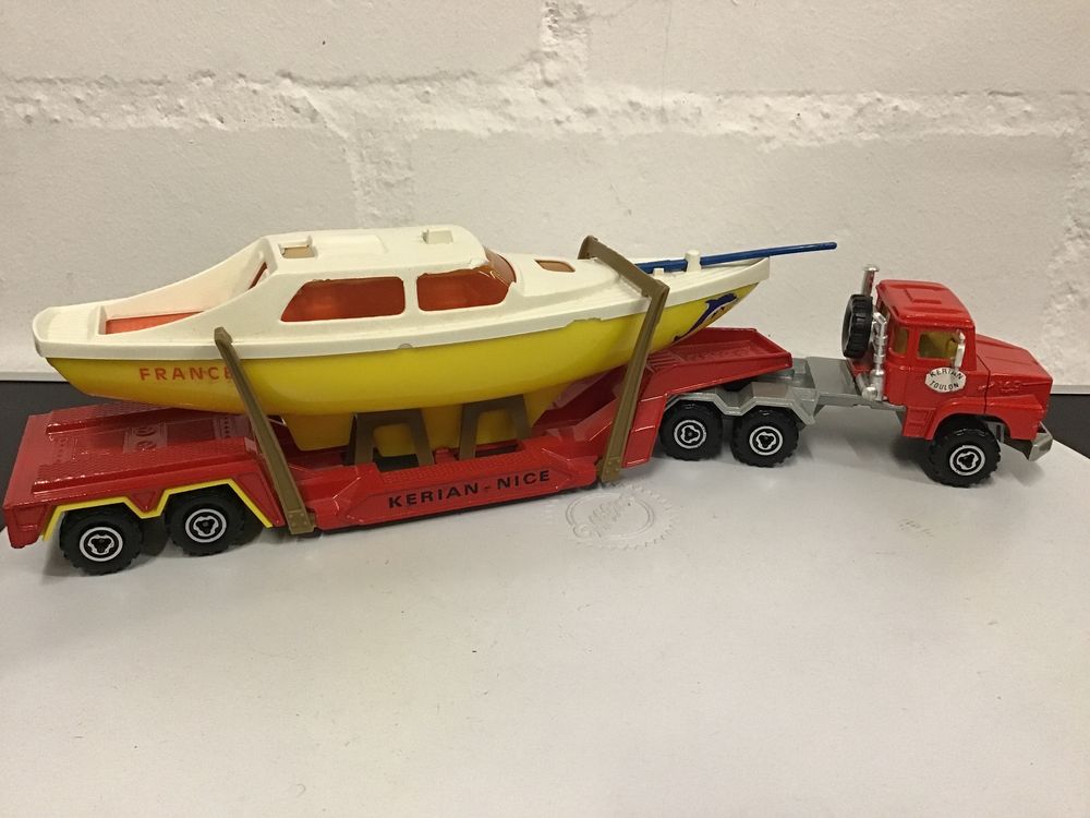 Matchbox LKW Tieflader mit Boot K40 70er | Kaufen auf Ricardo