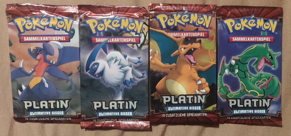 Pokemon Platin - Ultimative Sieger Booster Set (Neu und ...