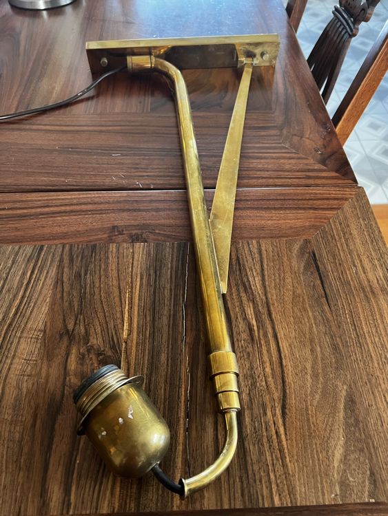 antike Messinglampe | Kaufen auf Ricardo