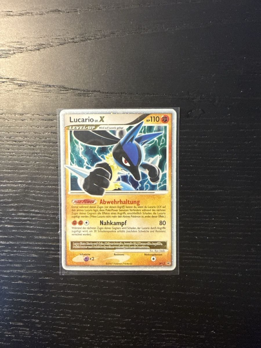 Lucario LV.X – selten – Top Zustand – Pokémon TCG (Neu (gemäss ...