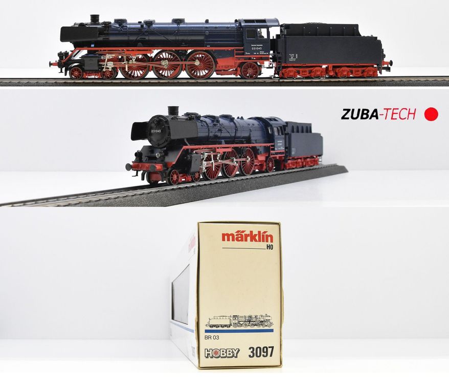 Märklin Hobby 3097 Dampflok BR 03 DB H0 WS Analog mit OVP (Gebraucht) in St. Gallen für CHF 56 ...