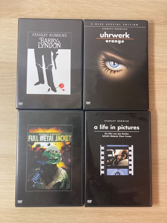 Stanley Kubrick Box Collection, alle Filme, 8 DVDs (Gebraucht) in ...