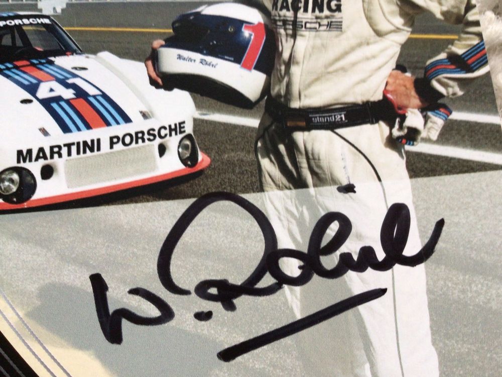 Walter Röhrl Original Autogramm Rallye Lancia Racing (Gebraucht) in ...