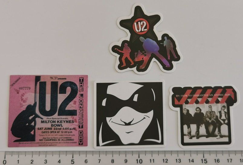 U2 - 4 Sticker (Neu (gemäss Beschreibung)) in Wilen b. Wollerau für CHF ...