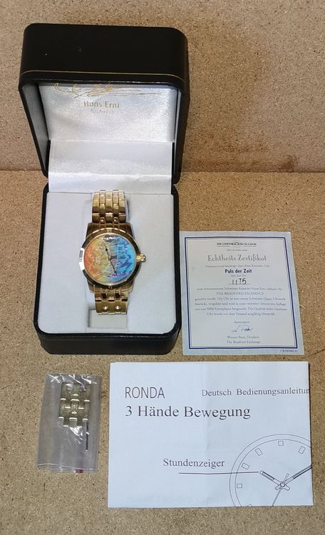 Hans Erni Uhr Puls der Zeit (Neu (gemäss Beschreibung)) in Buochs für CHF 80 – mit Lieferung auf ...