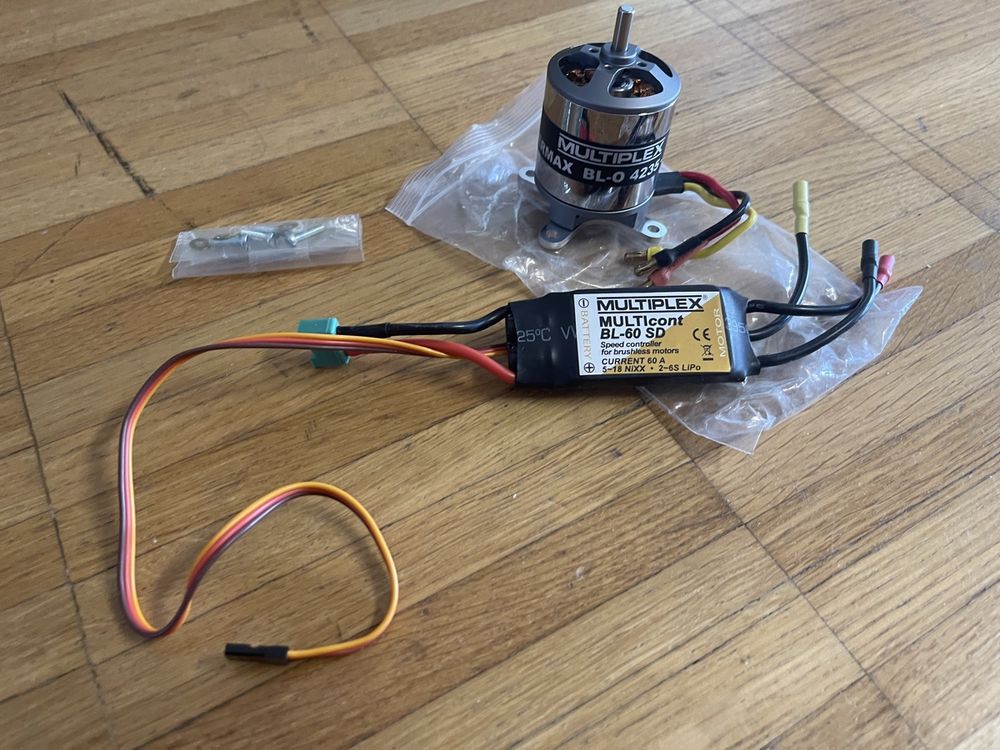 NEU Multiplex Permax 4235 480 kv u Brushless Regler BL-60 (Neu (gemäss ...