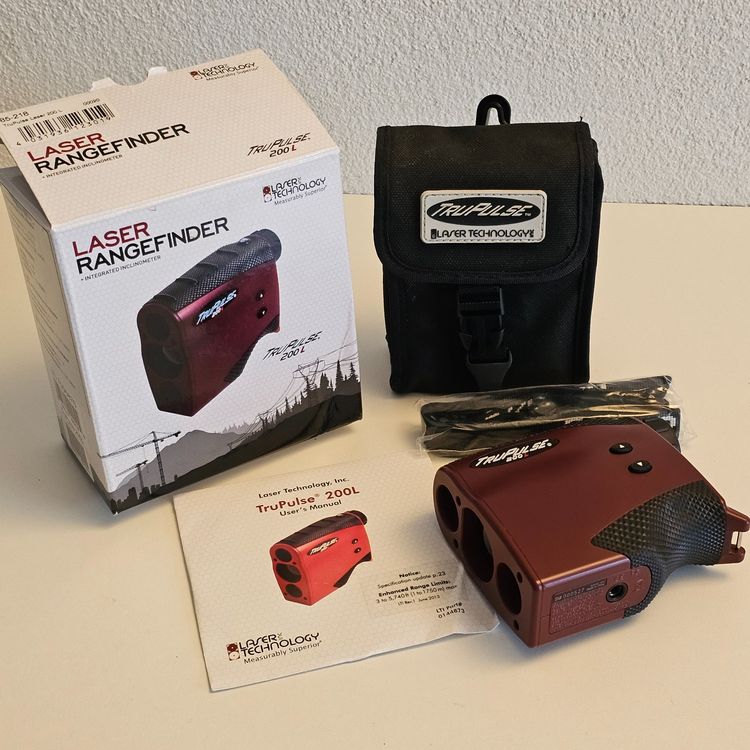 Laser Entfernungsmesser TruPulse 200L (komplett)/Top Zustand (Gebraucht ...