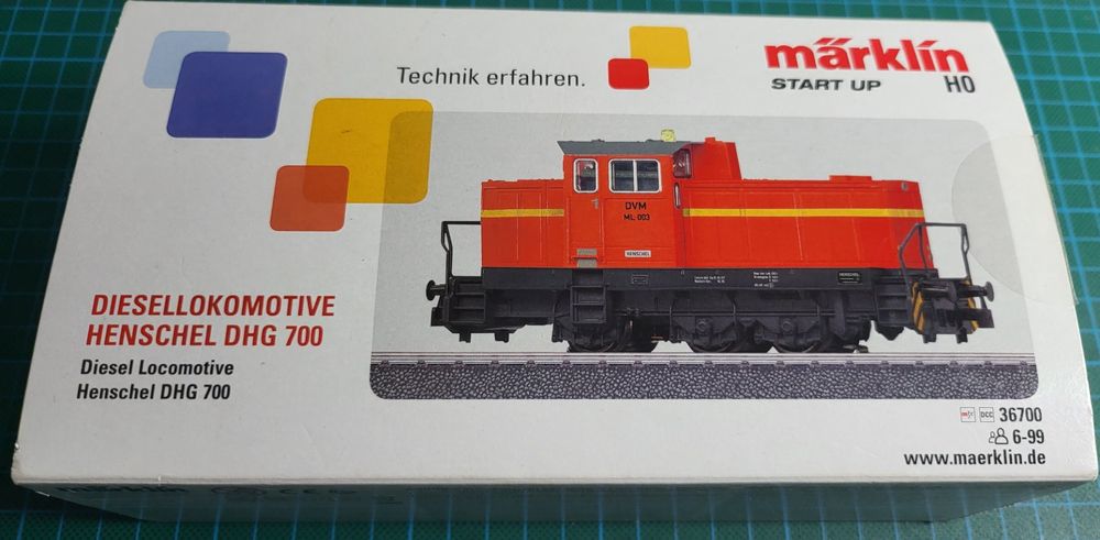 Màrklin 36700 DHG 700 Henschel Diesellok Digital (Neu (gemäss Beschreibung)) in Malters für CHF ...