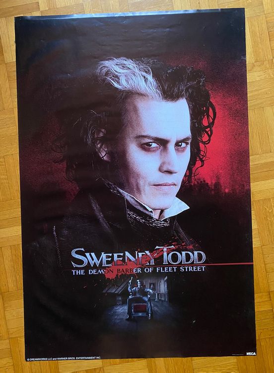 Johnny Depp - Sweeney Todd Plakat Poster (Neu (gemäss Beschreibung)) in ...