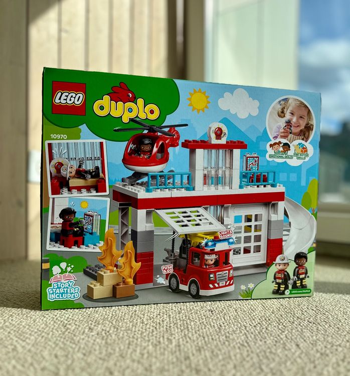 LEGO DUPLO 10970 Feuerwehrstation Neu! 🎁 (Neu und originalverpackt) in ...