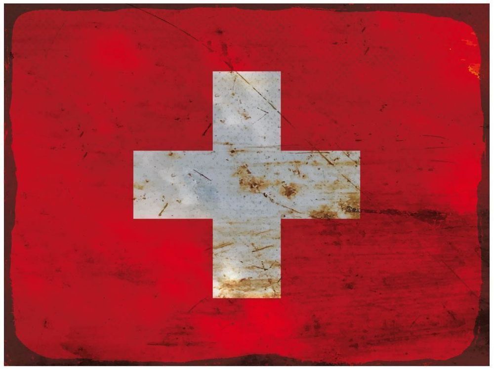Blechschild-FLAGGEN SCHWEIZ | Kaufen auf Ricardo
