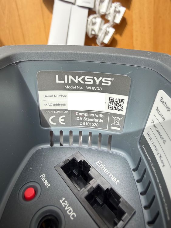 Linksys Velop WHW03 Mesh WLAN Router - 6 Stk. + Adapter (Gebraucht) in ...
