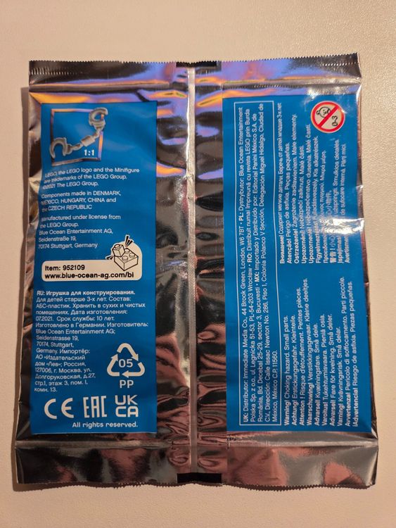 LEGO City 952109 Police Officer with Dog foil pack (Neu und ...