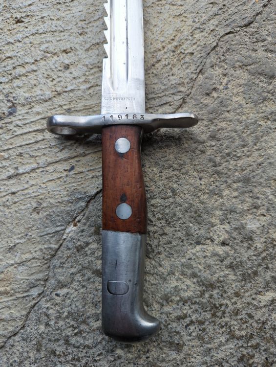 Schweizer Armee Bajonett Faschinenmesser (Gebraucht) in Oberhof für CHF 145 – mit Lieferung auf ...