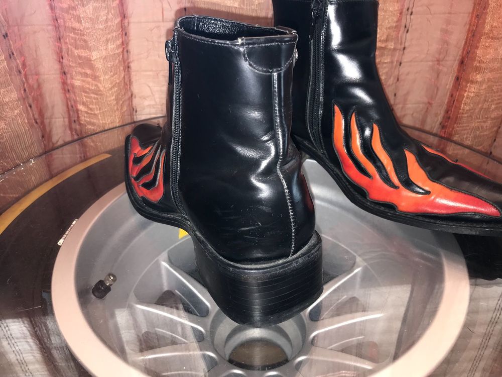 Cowboy Stiefel von Buffalo mit Flammen (Gebraucht) in Wohlen AG für CHF ...