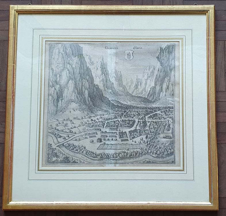 Bild - Glarus - Original Kupferstich Merian (Gebraucht) in Kreuzlingen ...