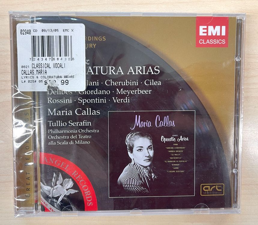 Maria Callas - Operatic Arias CD | Kaufen auf Ricardo